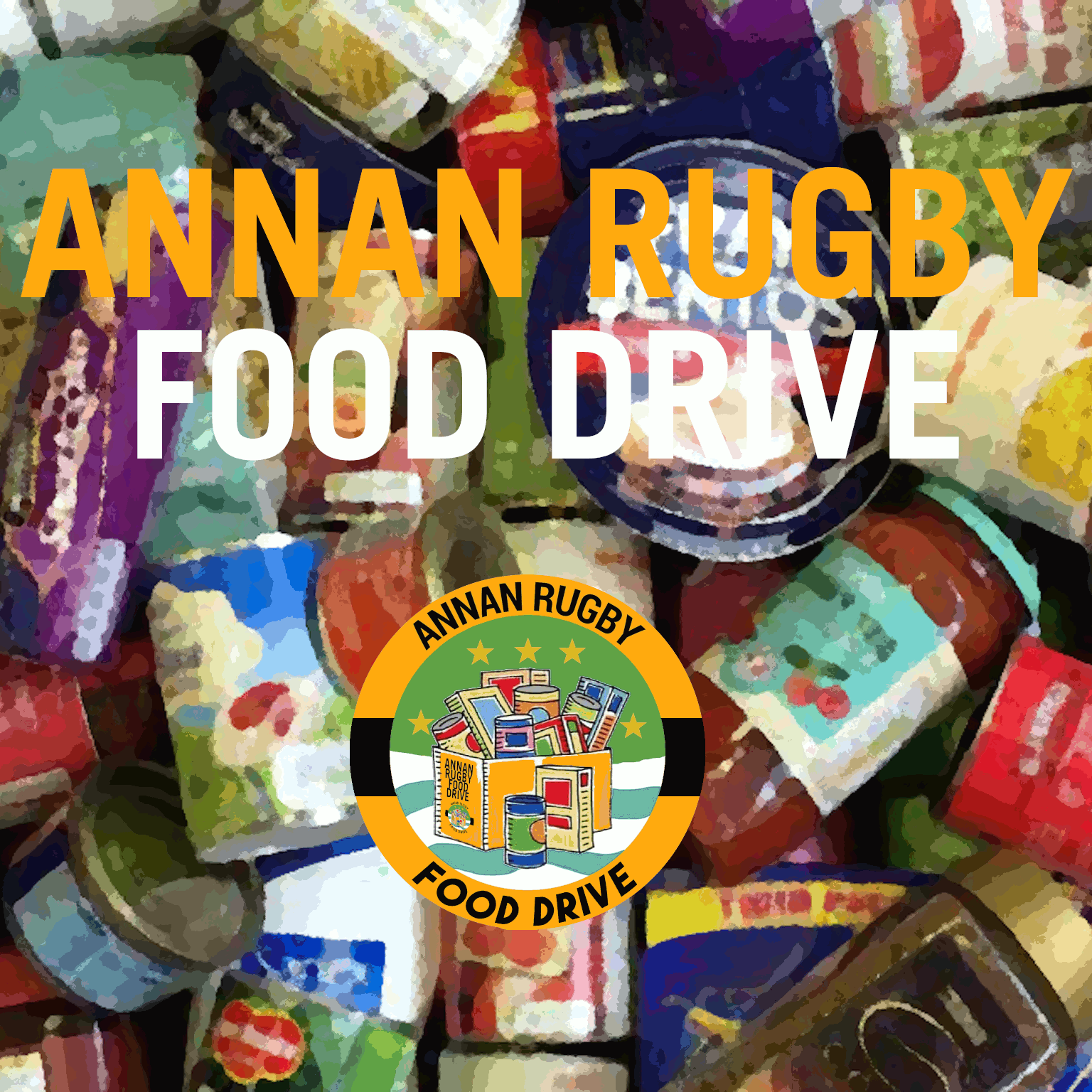 Community Support: Food Drive - Annan Rugby