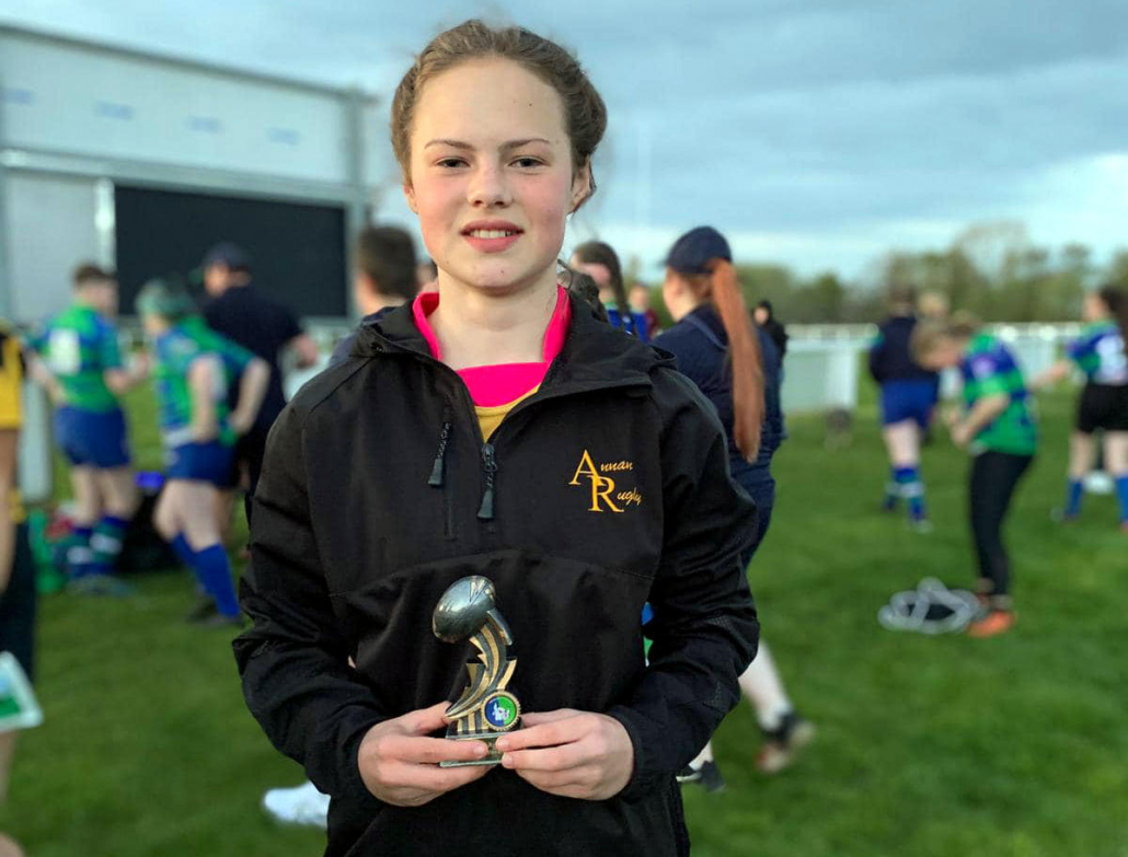 NIAMH ROSS - U18 GIRLS SCOTLAND SEVENS SELECTION - Annan Rugby