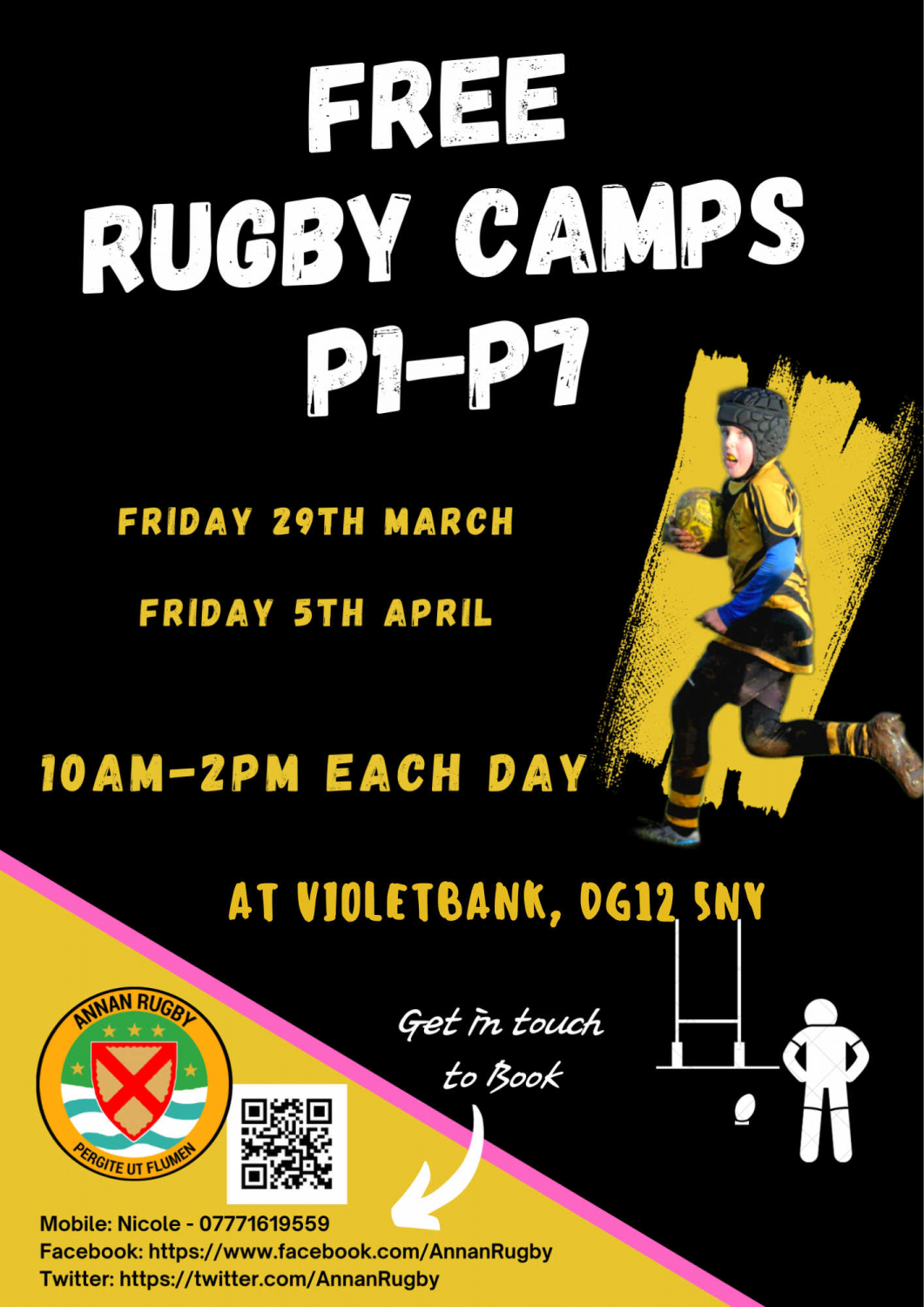 FINISHED: EASTER RUGBY CAMPS - Annan Rugby